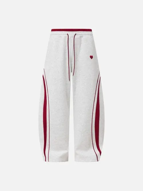 AELFRIC EDEN Contrast Panel Baggy Barrel Sweatpants