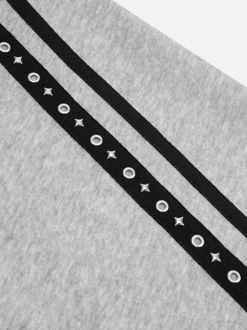 AELFRIC EDEN Boxy Panel Zip Up Hoodie