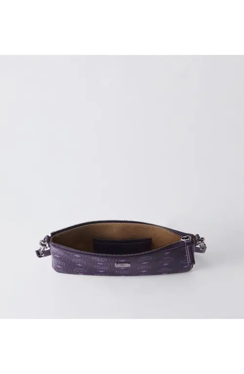 Mcm Aren Crossbody Pouch In Visetos