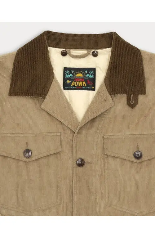 FORTELA Ottawa Removable-vest Corduroy Jacket