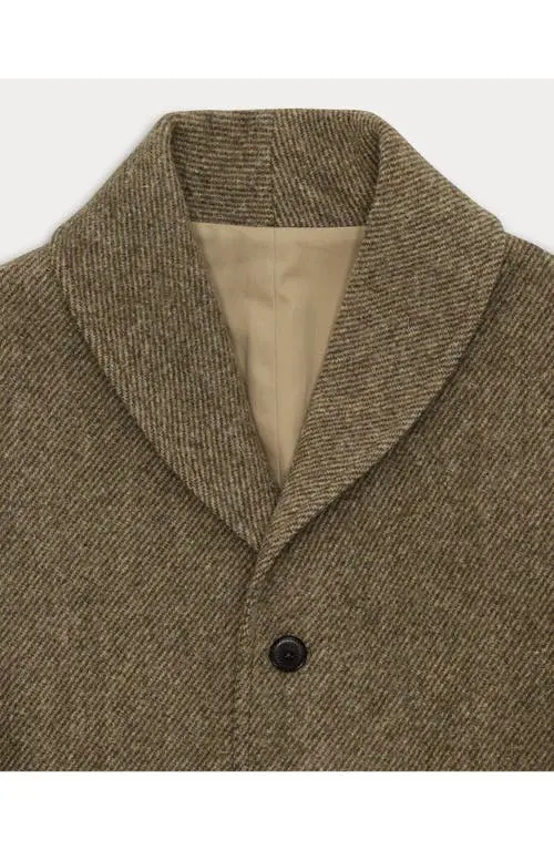 FORTELA Hopkins Single-breasted Virgin Wool Coat