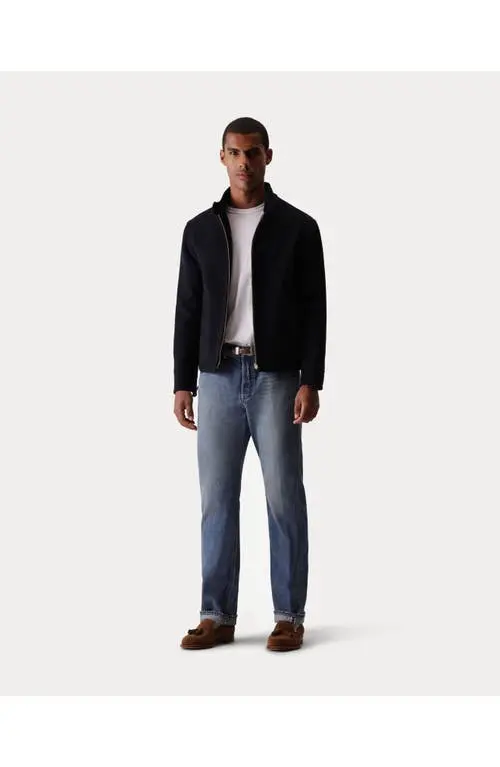 FORTELA Canyon Patch Wool Jacket - Blue