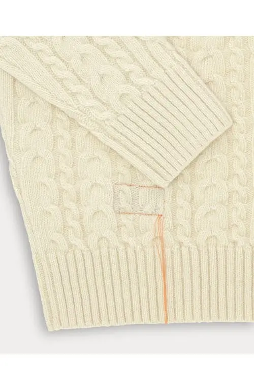 FORTELA Chain Braided Wool Sweater