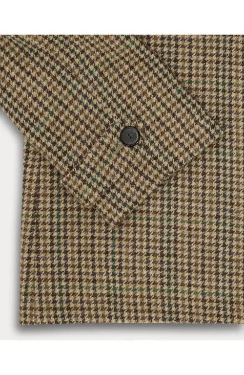 FORTELA Amedeo Single-breasted Tweed Coat