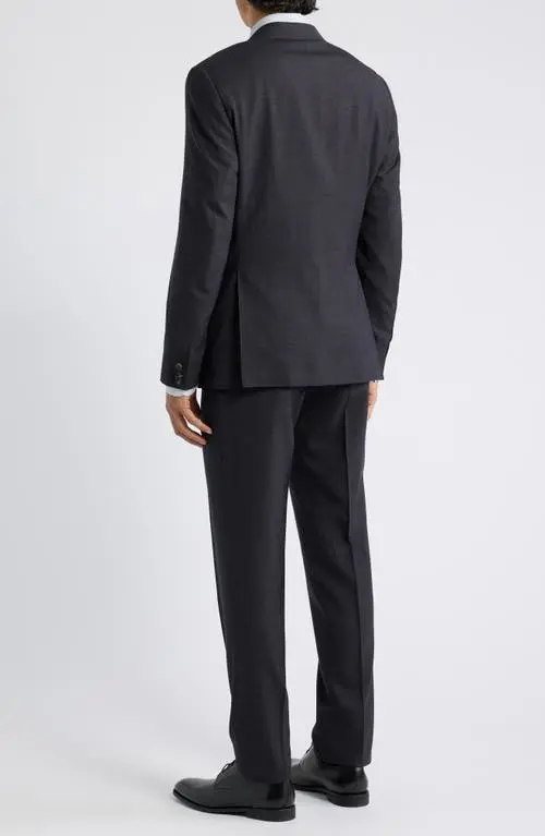 Canali Capri Trim Fit Plaid Wool Suit