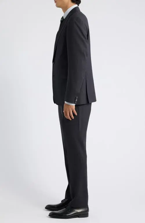 Canali Capri Trim Fit Plaid Wool Suit
