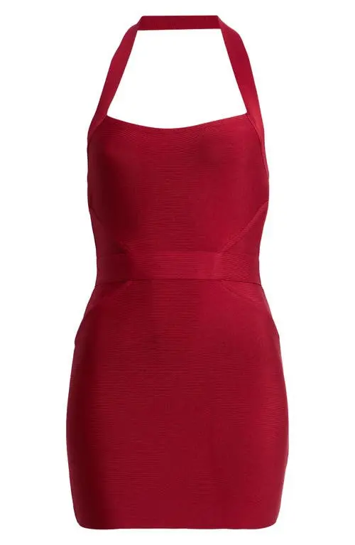 HELLO MOLLY Love In The Fast Lane Halter Neck Dress