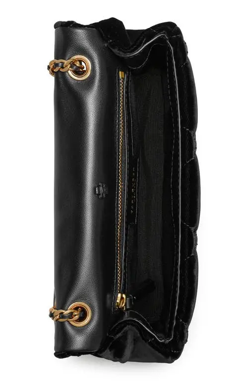 Tory Burch Bunny Knot Velvet Small Shoulder Bag