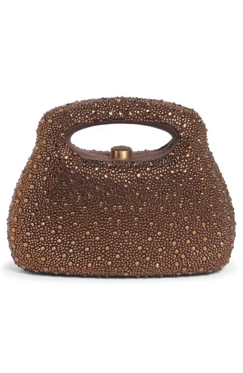 Cult Gaia Mimi Rhinestone Top Handle Bag