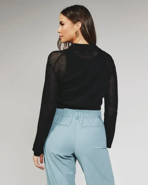 7 Diamonds Willow Knit Cardigan - Black