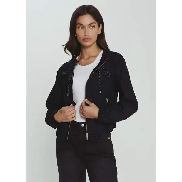 7 Diamonds Zuma Full Zip Jacket - Black