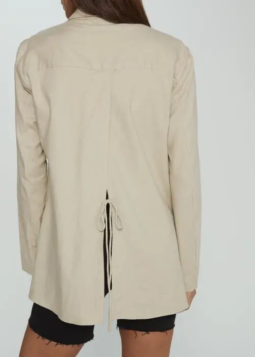 7 Diamonds Isla Linen Blazer