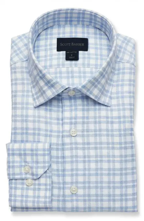 Scott Barber Cotton Flannel Shirt