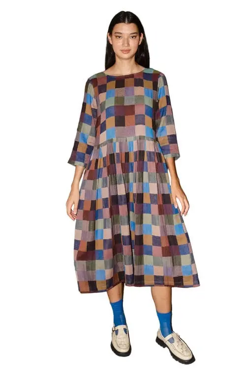 Ace & Jig Sage U-neck Midi Dress - Mood
