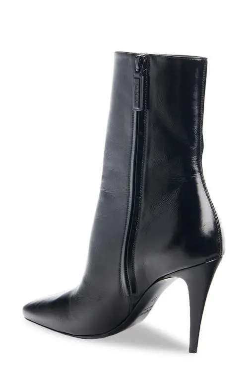 Saint Laurent Capucine Leather Bootie