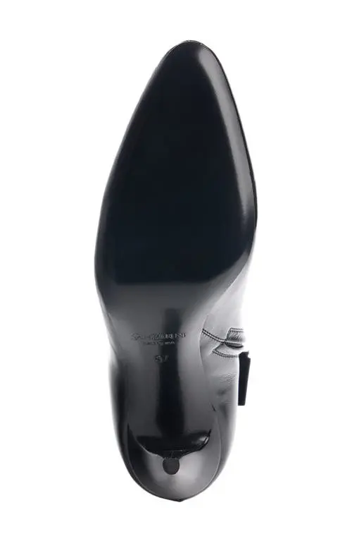Saint Laurent Capucine Leather Bootie