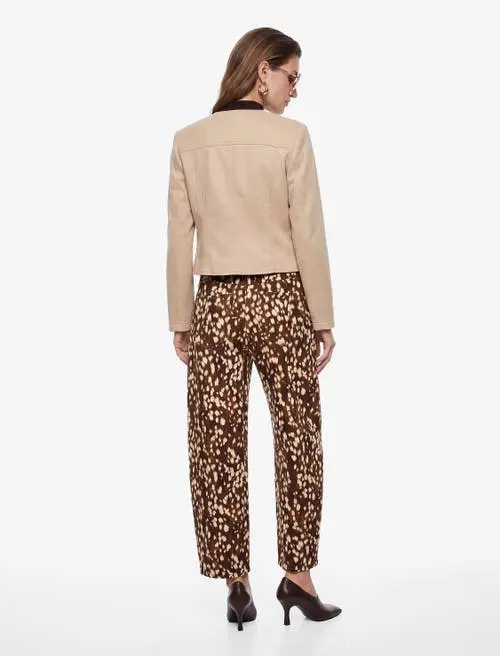 Koton Gabardine High Rise Bambi Printed Pants