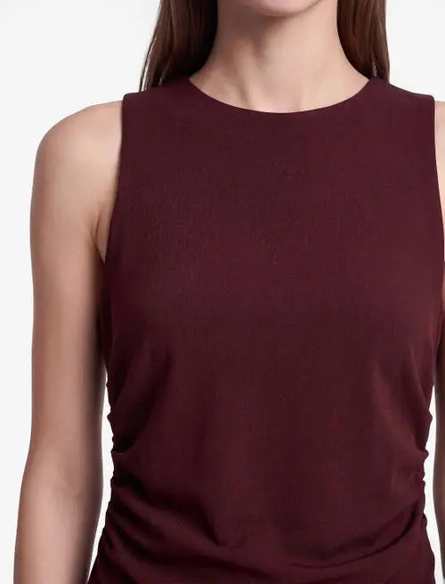 Koton Crew Neck Sleeveless Midi Bodycon Dress