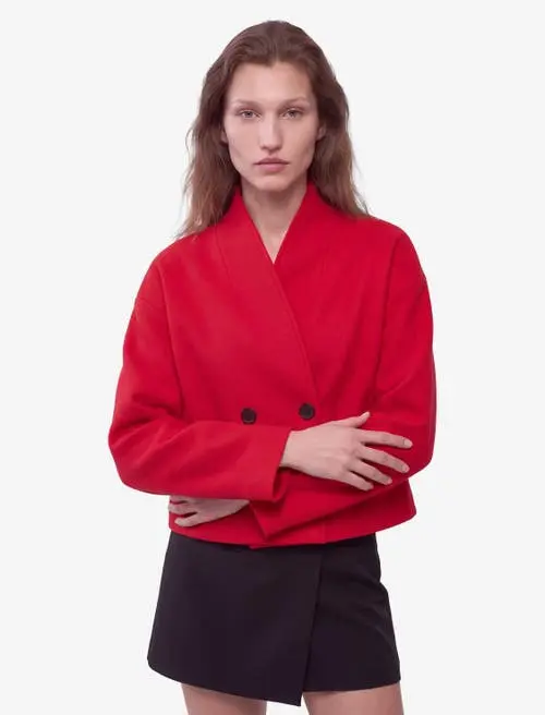 Koton High Neck Oversized Jacket