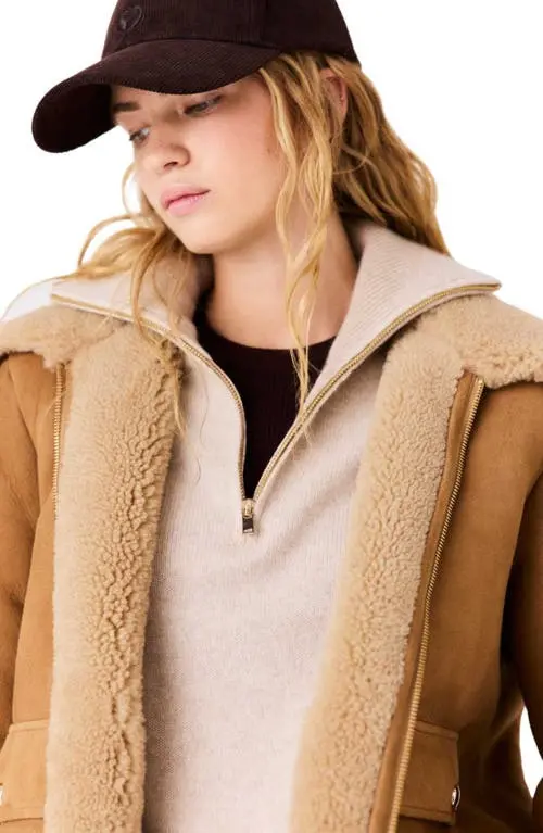 Maje Shearling Jacket