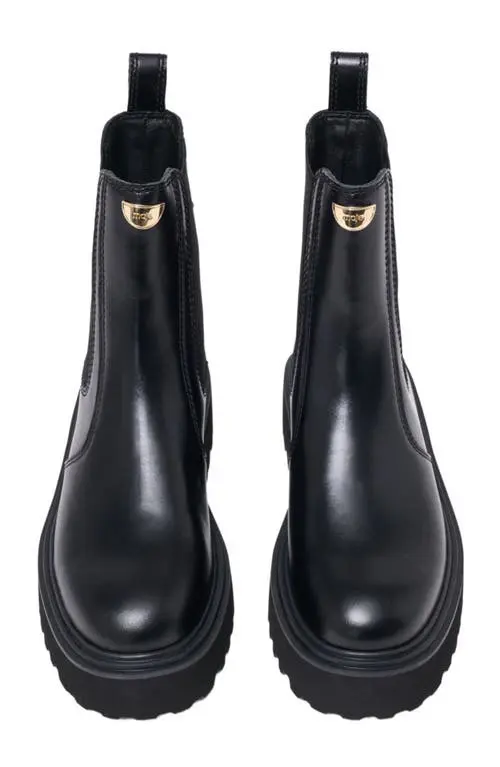 Maje Leather Chelsea Boots
