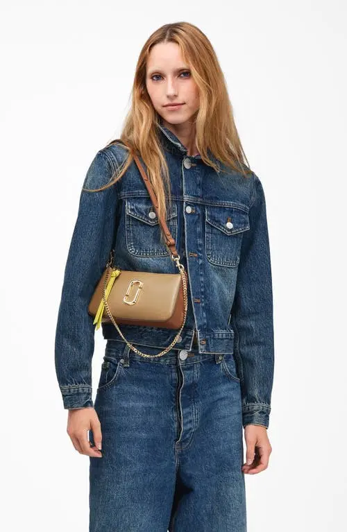 Marc Jacobs The Snapshot Leather Convertible Mini Bag