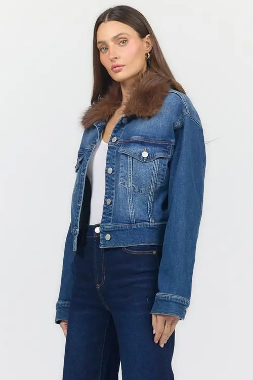 DEAR JOHN Arden Cropped Jacket