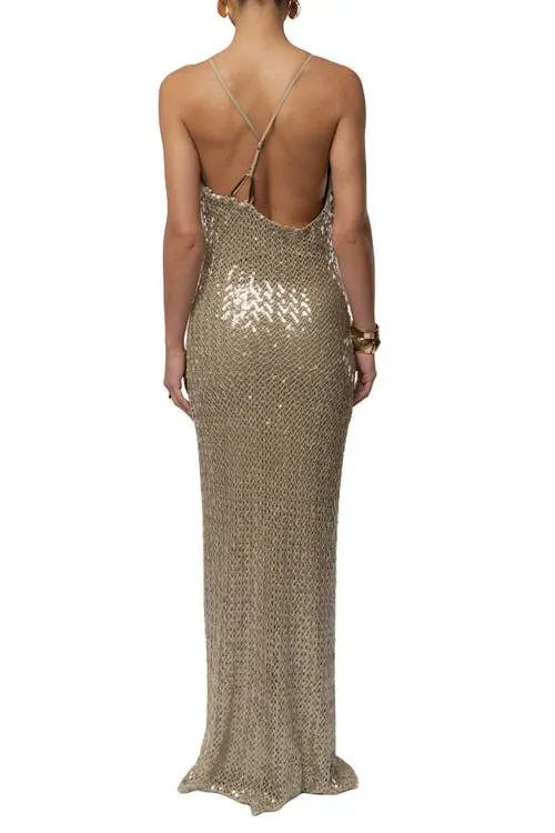 JLUXLABEL Marisela Sequin Maxi Dress
