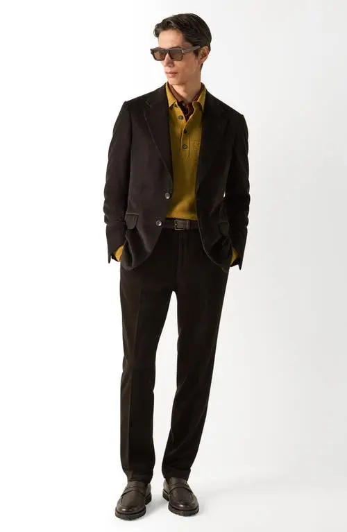 Zegna Cashco Cashmere & Cotton Button-up Shirt