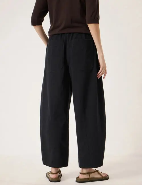 HUSH Rina Pull On Barrel Leg Pants