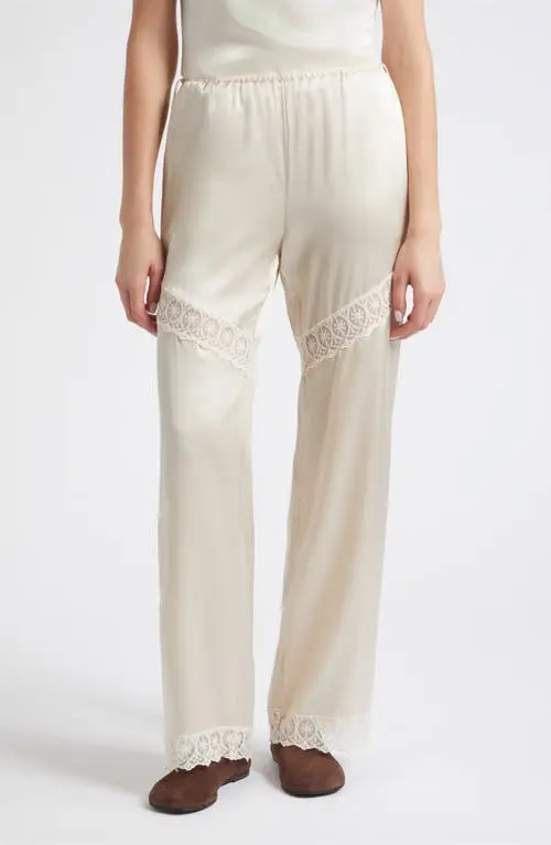 THE GARMENT Cata Lace Silk Blend Pants