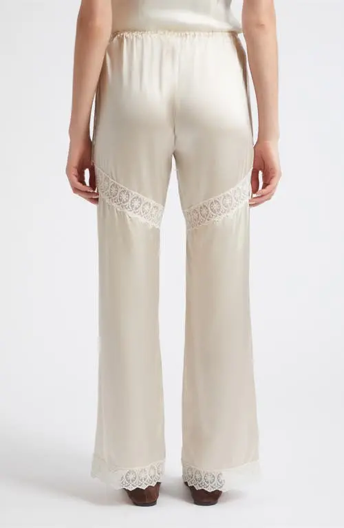 THE GARMENT Cata Lace Silk Blend Pants