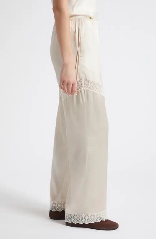 THE GARMENT Cata Lace Silk Blend Pants