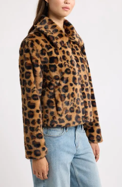 Bp. Faux Fur Zip Jacket