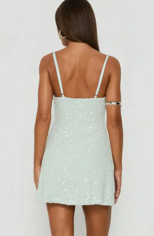 Princess Polly Feel The Vibrations Sequin Minidress