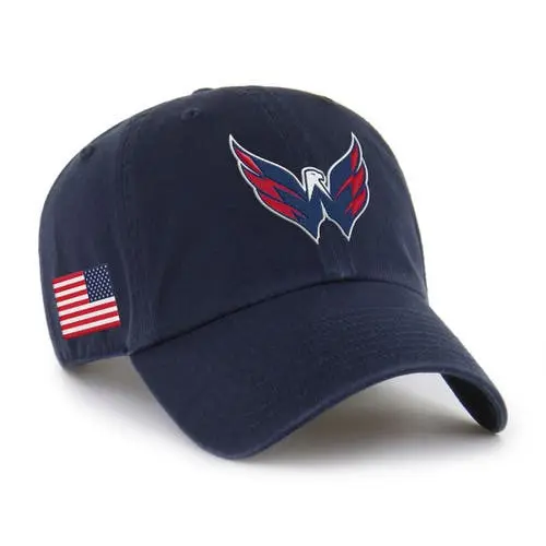 '47 Washington Capitals Heritage Flag Clean Up Adjustable Hat