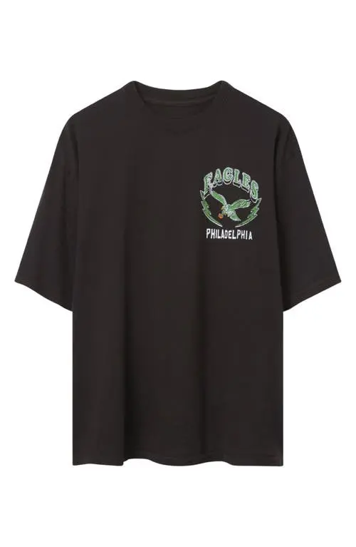 Junk Food Philadelphia Eagles Oversize Graphic T-shirt