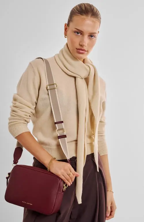 KATIE LOXTON Lottie Large Crossbody - Cherry
