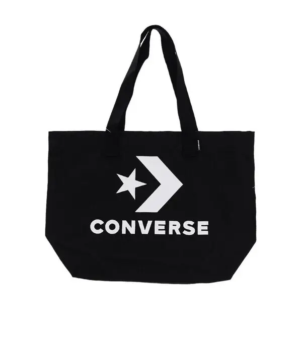 CONVERSE Maxi Contrast Print Tote Bag - Black
