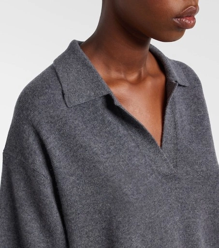 LISA YANG Cashmere Polo Sweater
