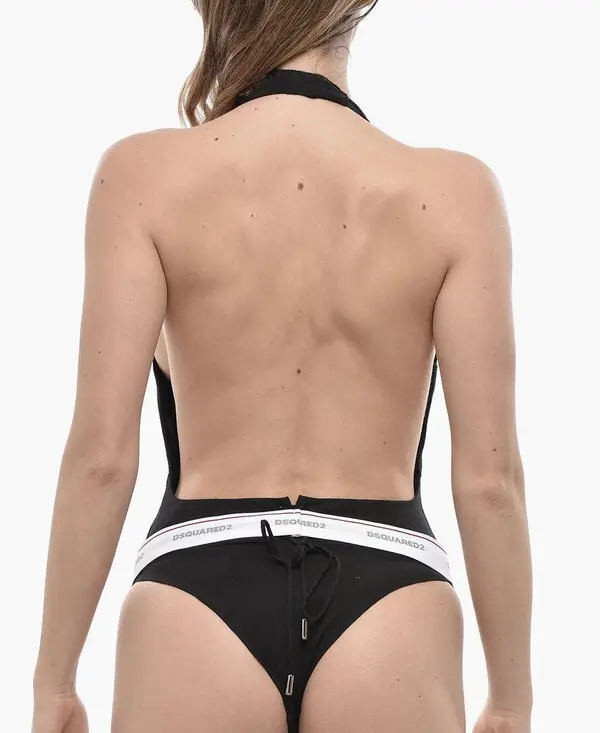 Dsquared2 Crystal-embellished Cotton Body
