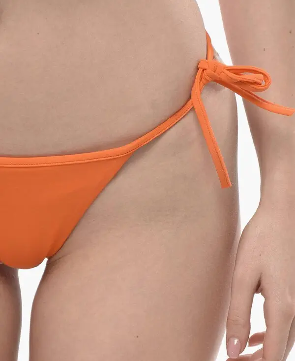 Dsquared2 Tie-side Bikini Briefs With Printed Logo