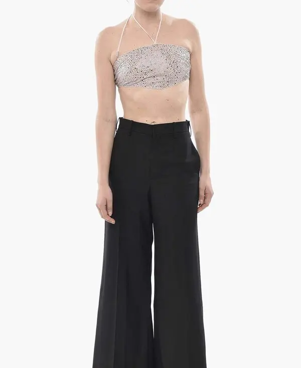 Dsquared2 Crystal-embellished Bandeau Top