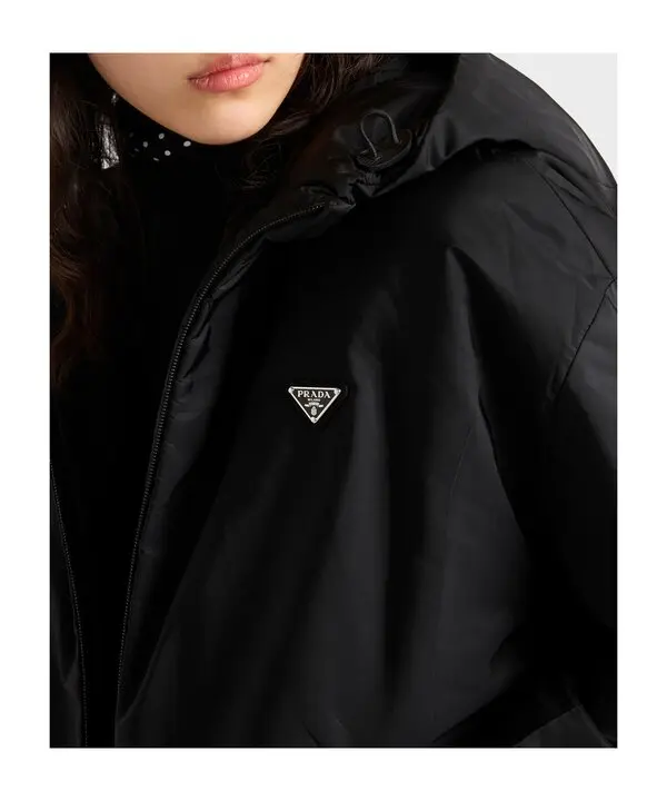 Prada Hooded Lightweight Re-nylon Blouson Jacket