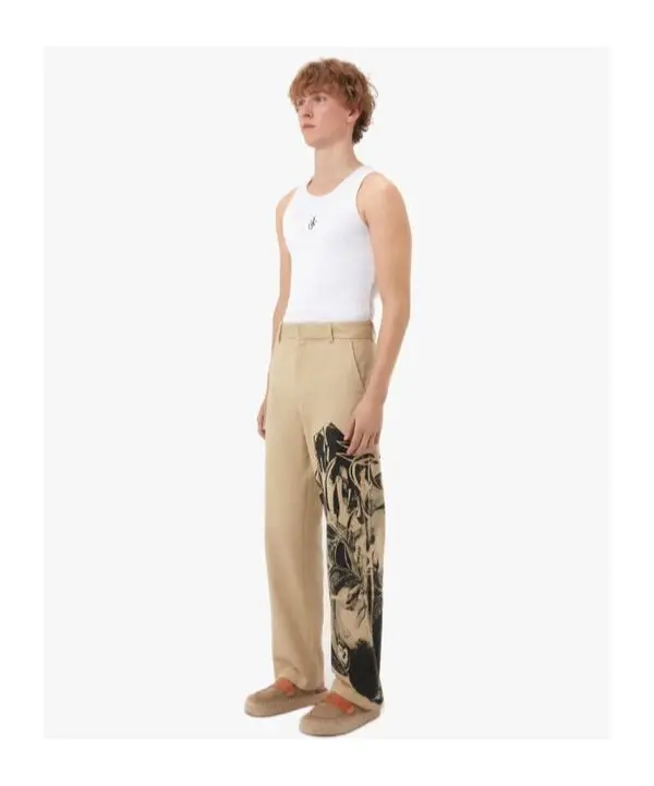 J.W.ANDERSON Jw Anderson Straight Fit Chino Trousers