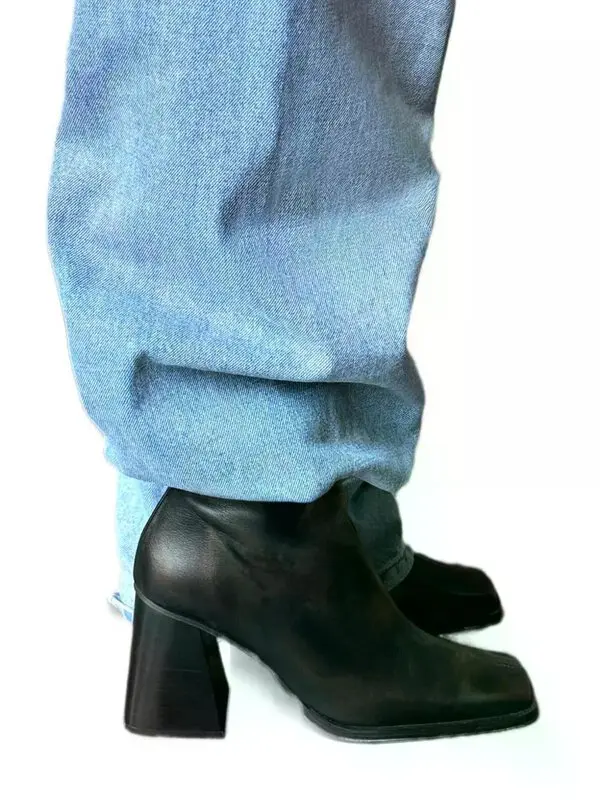 ALOHAS South Square-toe Ankle Boots
