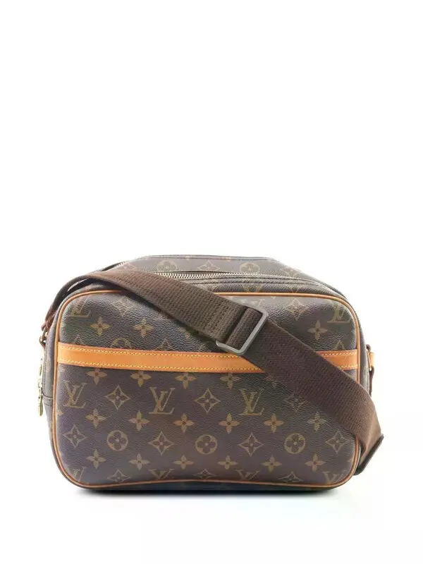 LOUIS VUITTON 2004 Monogram Reporter Pm Crossbody Bag