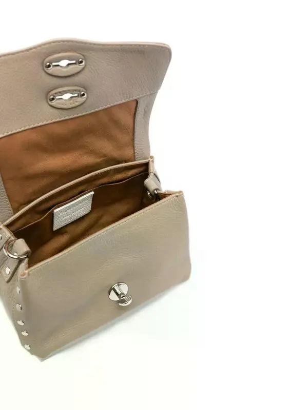 ZANELLATO Baby Postina Daily Studded Shoulder Bag