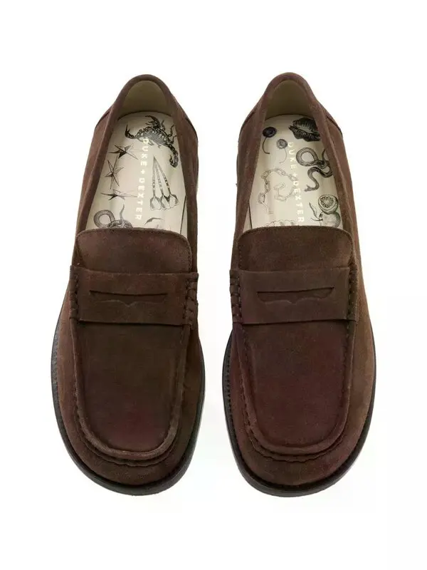 DUKE + DEXTER Willis Penny Loafers