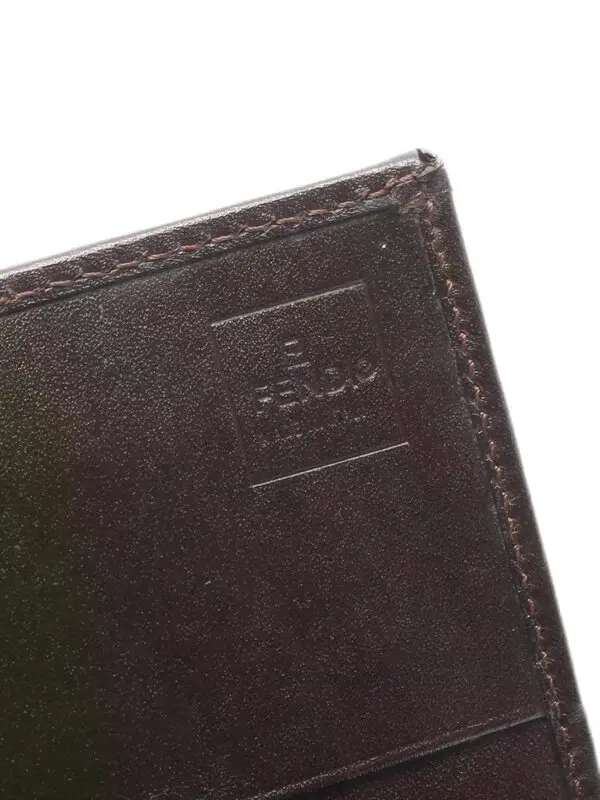 Fendi 1980-2000 Zucca Canvas Wallet Long Wallets